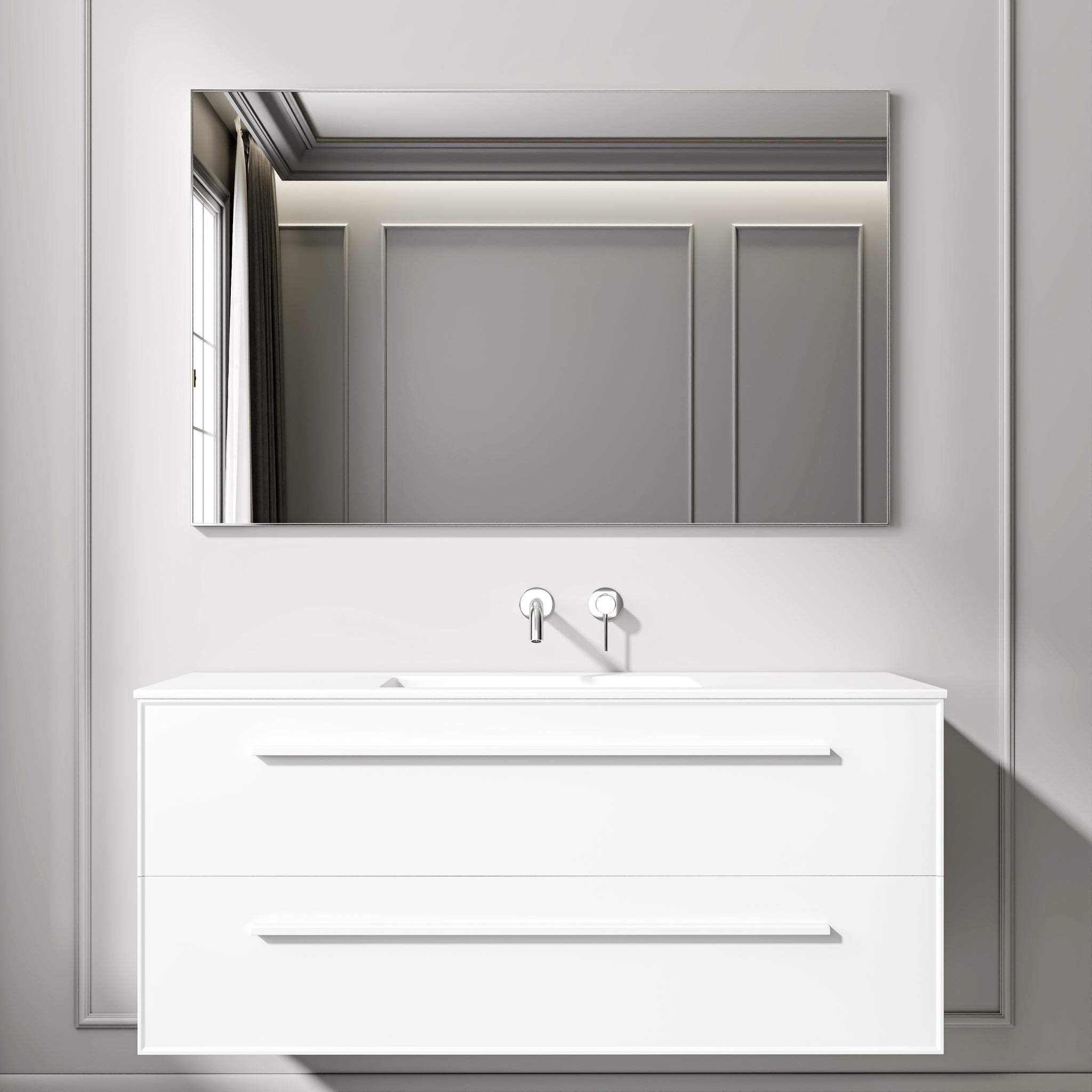 Nuvo Chrome Mirror 1200mm