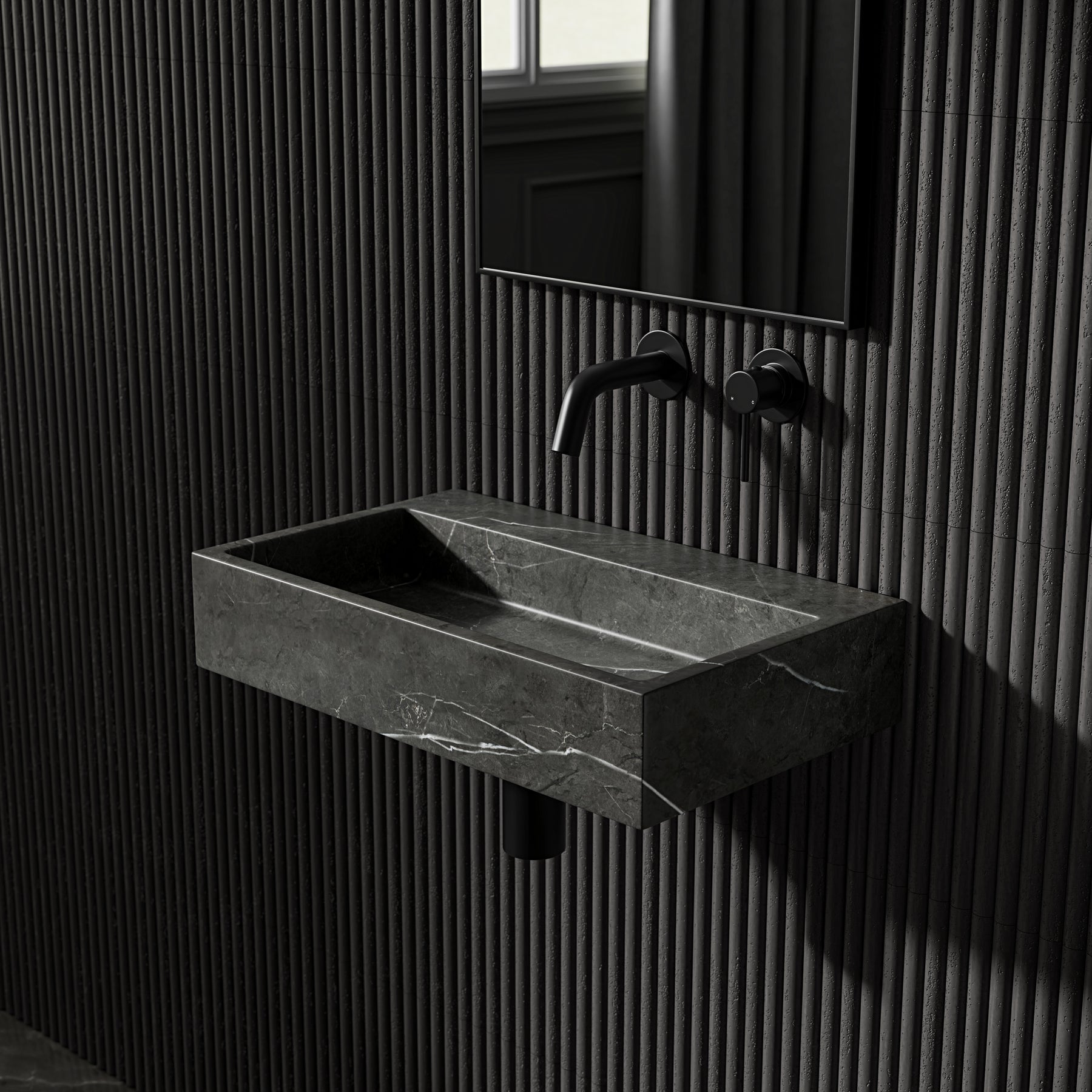 Marble Basins - Marble Bathroom Sinks - Haddon