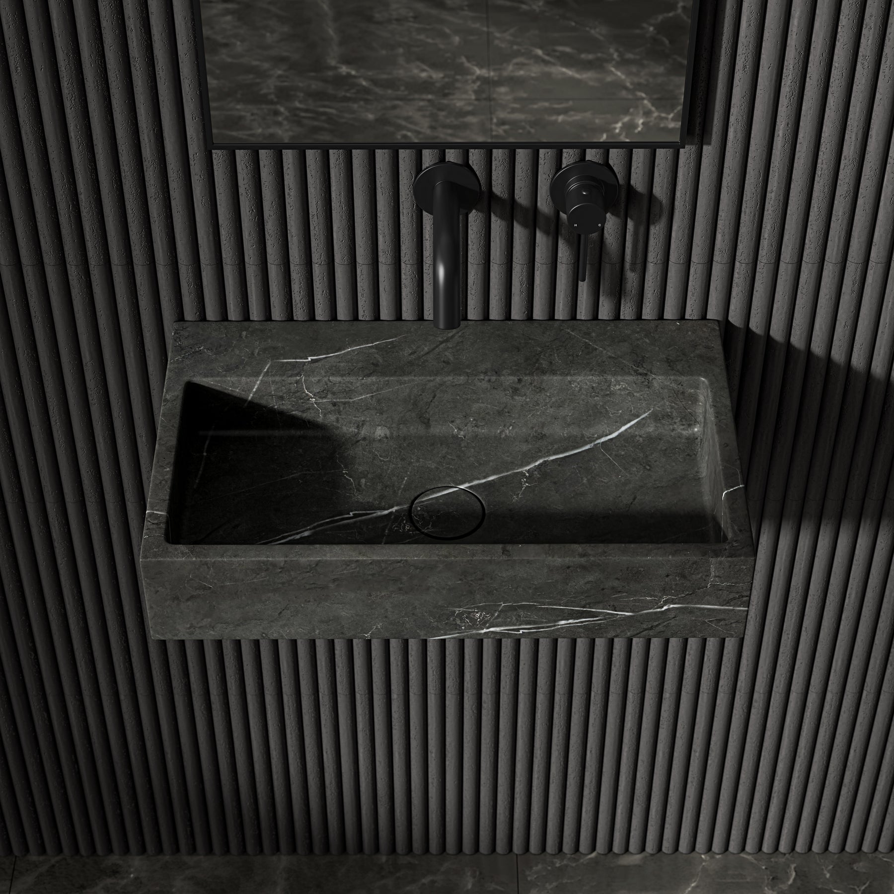Marble Basins - Marble Bathroom Sinks - Haddon