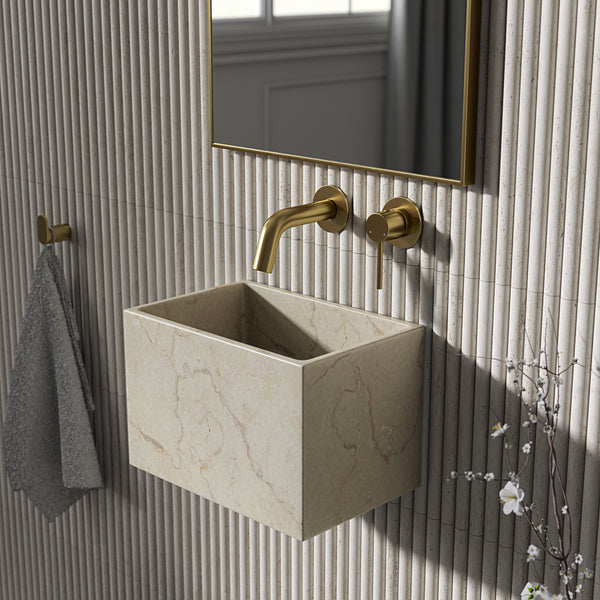 Marble Basins - Marble Bathroom Sinks - Haddon