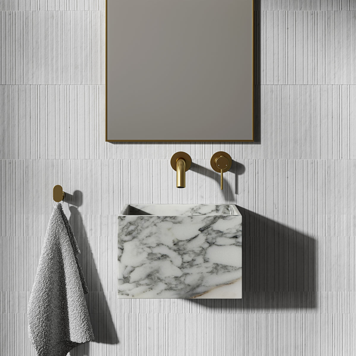 Marble Basins - Marble Bathroom Sinks - Haddon