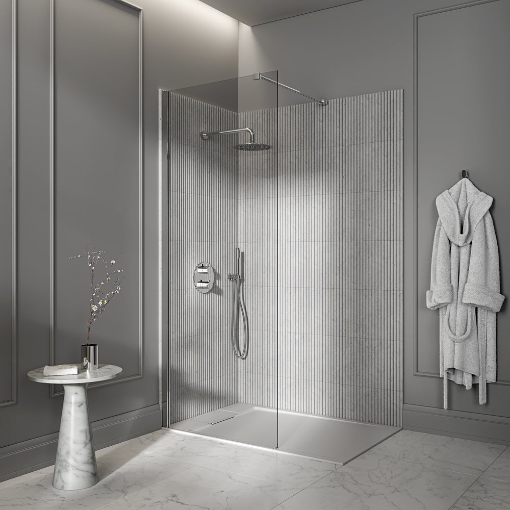 Avant Chrome Shower Screen