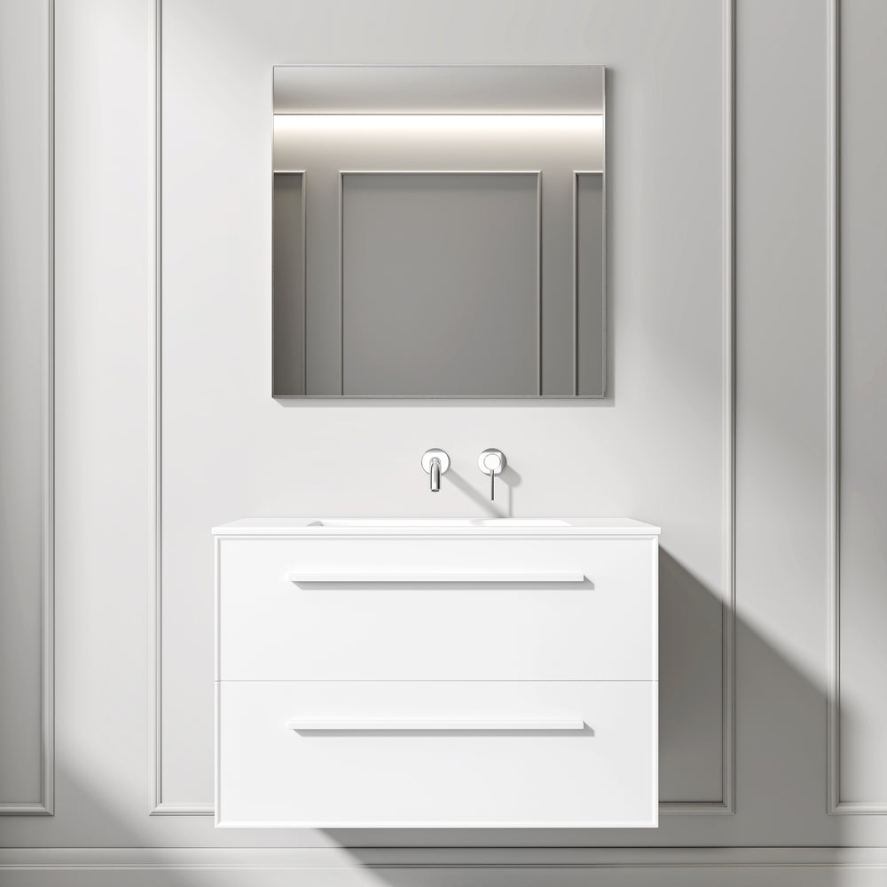 Nuvo Chrome Mirror 700mm