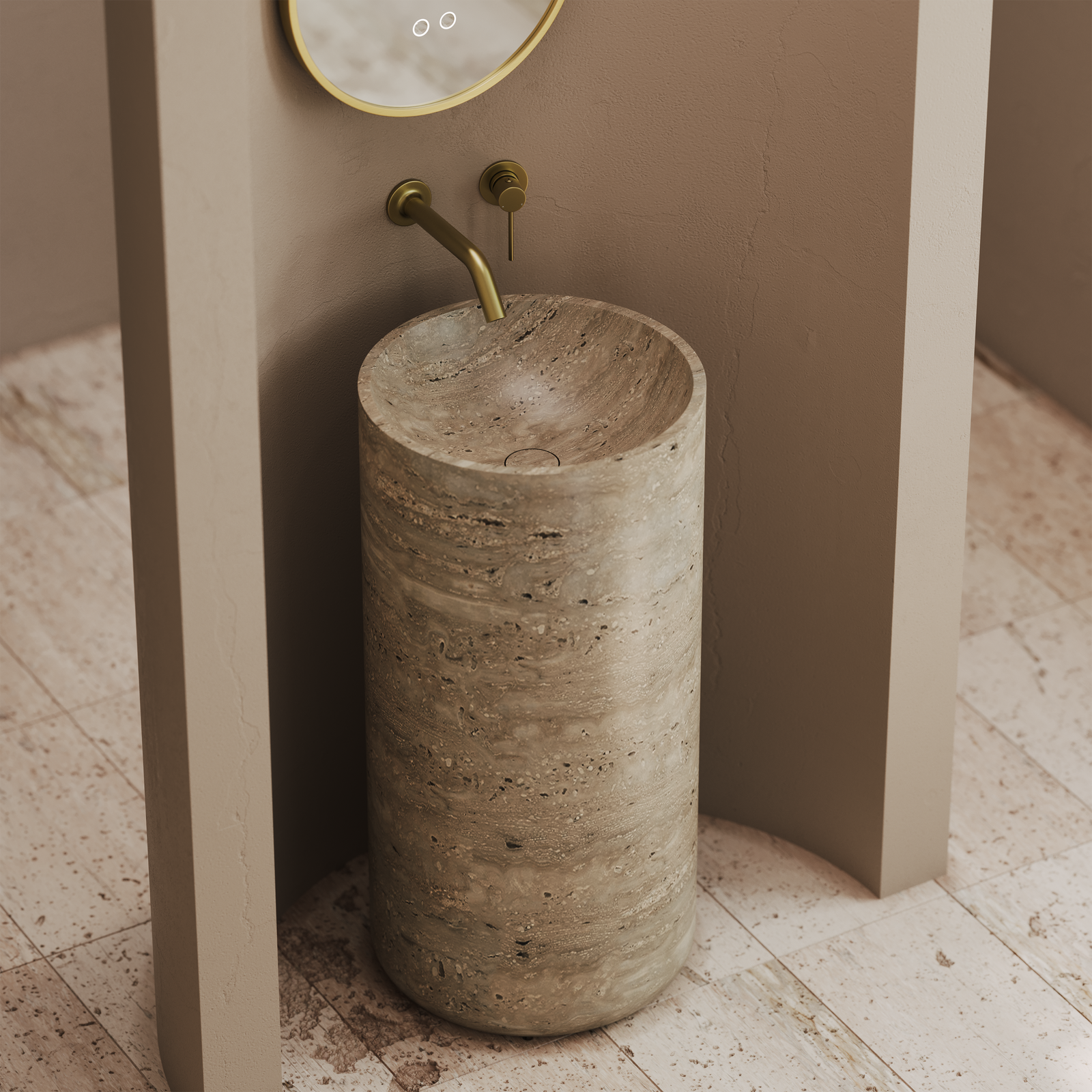 Marble Basins - Marble Bathroom Sinks - Haddon