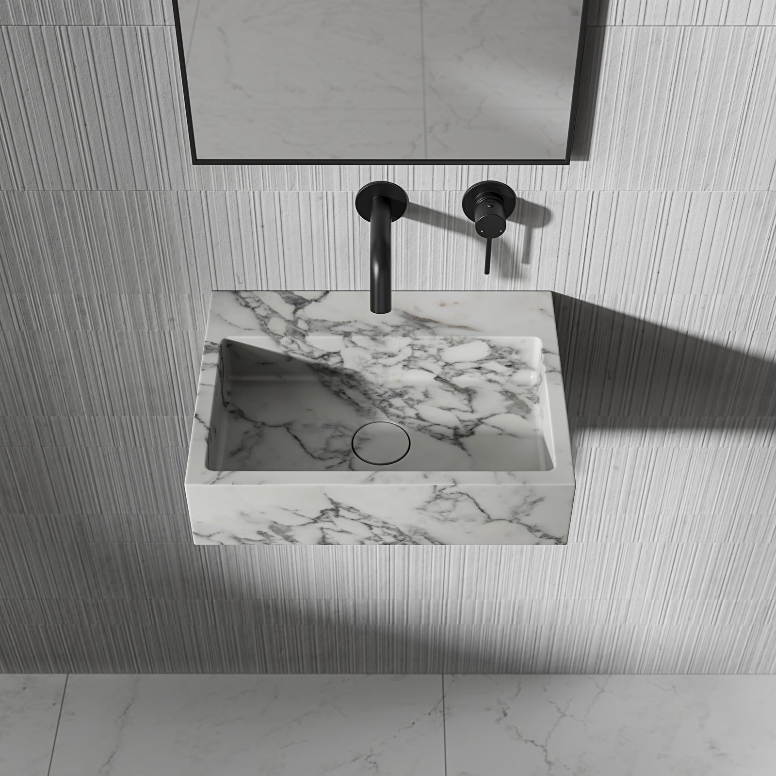 Marble Basins - Marble Bathroom Sinks - Haddon